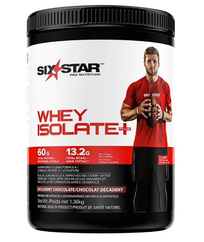 SIX STAR WHEY ISOLATE PLUS 1.5LB - DECADENT CHOCOLATE — Bay Supplements