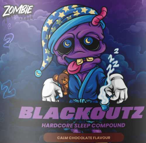 ZOMBIE LABS BLACKOUTZ SLEEP FORMULA SAMPLE — Bay Supplements